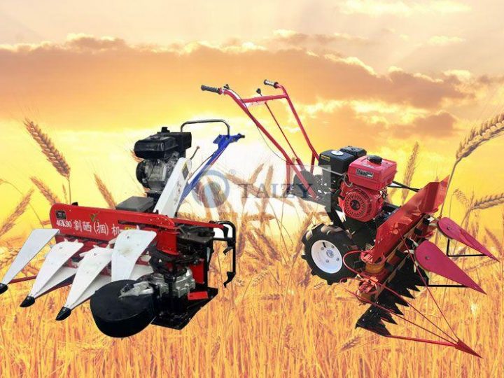 Economical Rice Wheat Cutting Drying And Binding Machine