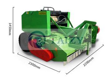 Efficient Round Straw Harvester And Baler Machine For Sale
