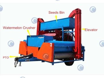 Affordable Watermelon Pumpkin Seed Harvester Machine