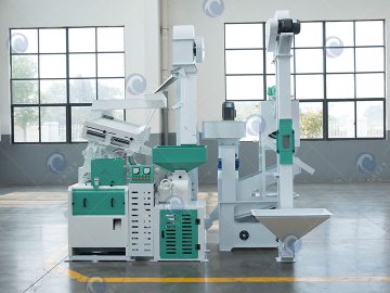 15TPD Good Efficient Rice Milling Plant Machine For Paddy